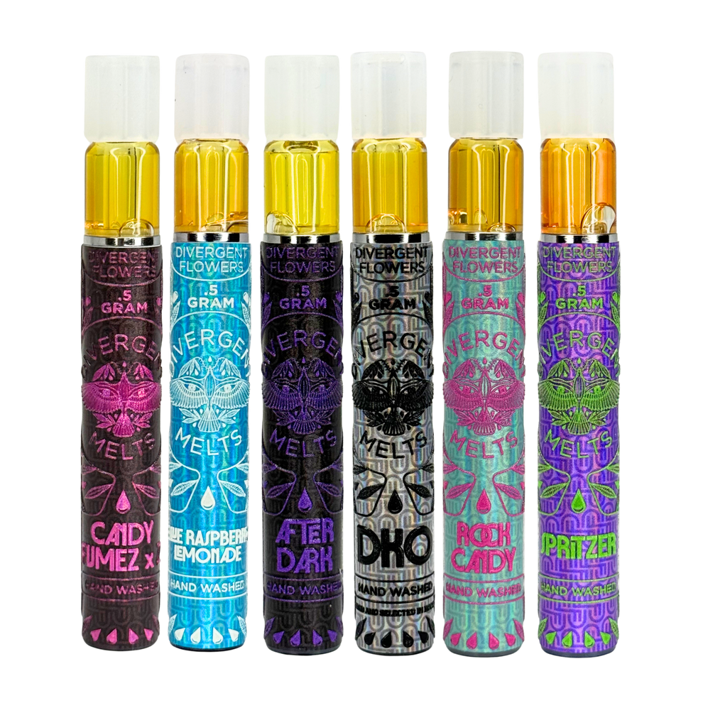Divergent Melts - High THCA Live Rosin Disposable Pen | Flow Gardens